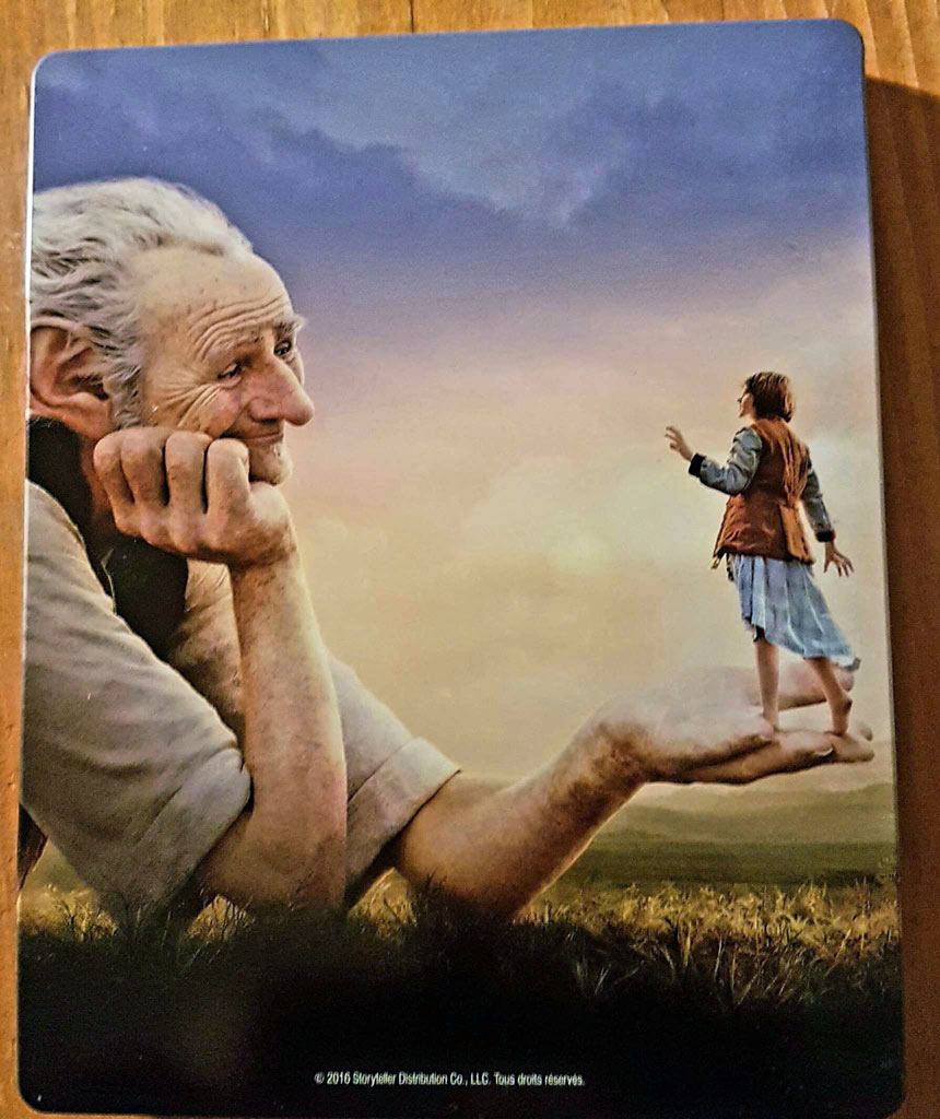 The BFG (3D+2D Blu-ray SteelBook) [France] | Hi-Def Ninja - Pop Culture ...